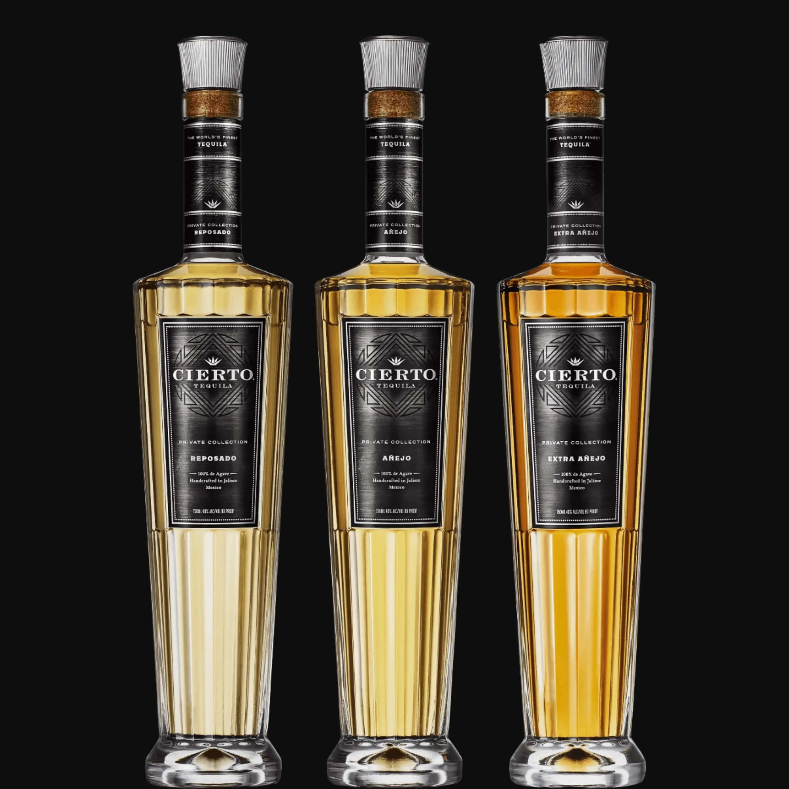 French Oak Trio | Tequila Gift Sets | Cierto Tequila